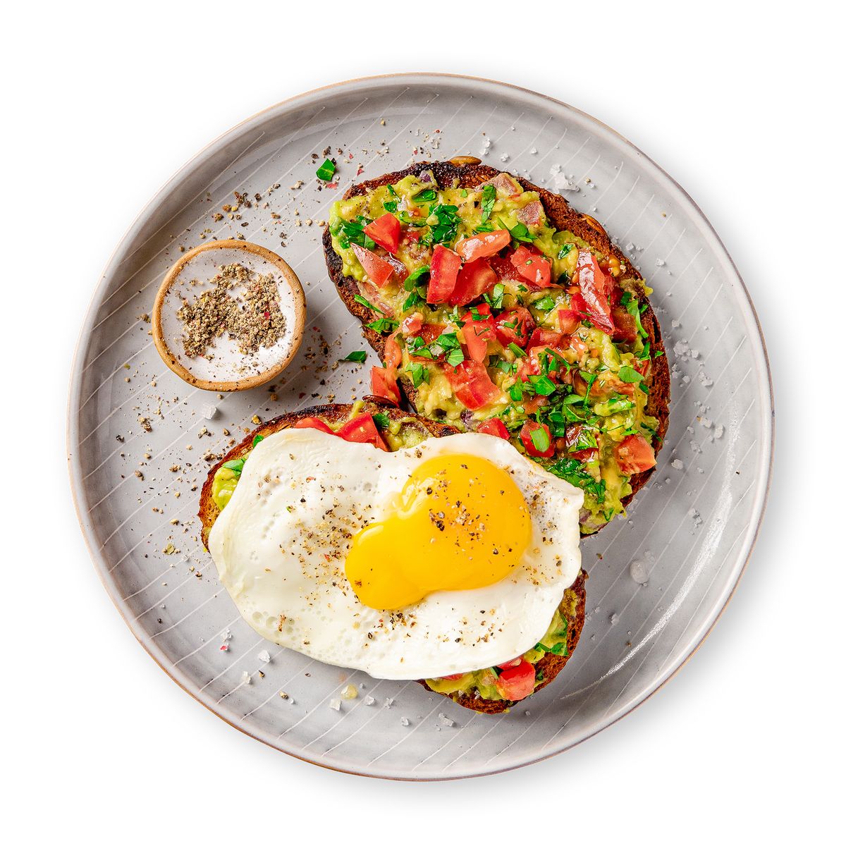 Avocado Brot mit Spiegelei von feastr